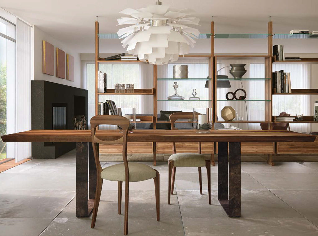 Italian Furniture: Toscano Solid Walnut DiningTable | italydesign.com