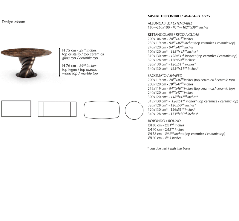 Dyna Dining Table – italydesign