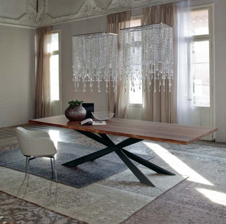 Spyder Wood Dining Table – italydesign