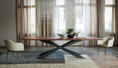 Spyder Wood Dining Table – italydesign