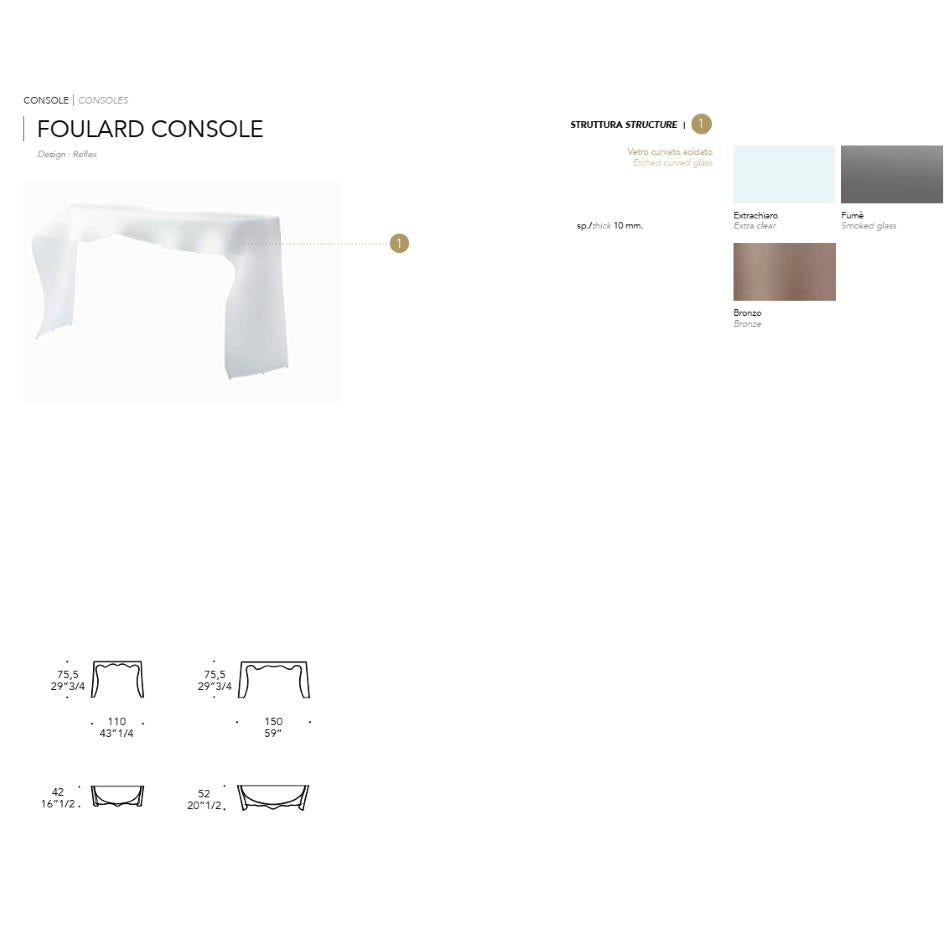 Modern Italian Designer Console Tables | italydesign.com