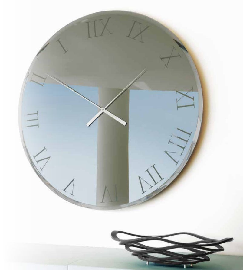 Italian Furniture: Titanium Clock by Reflex | italydesign.com