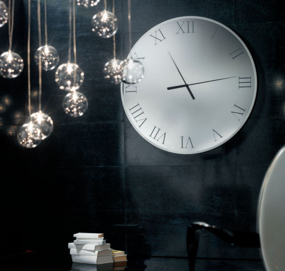 Italian Furniture: Titanium Clock by Reflex | italydesign.com